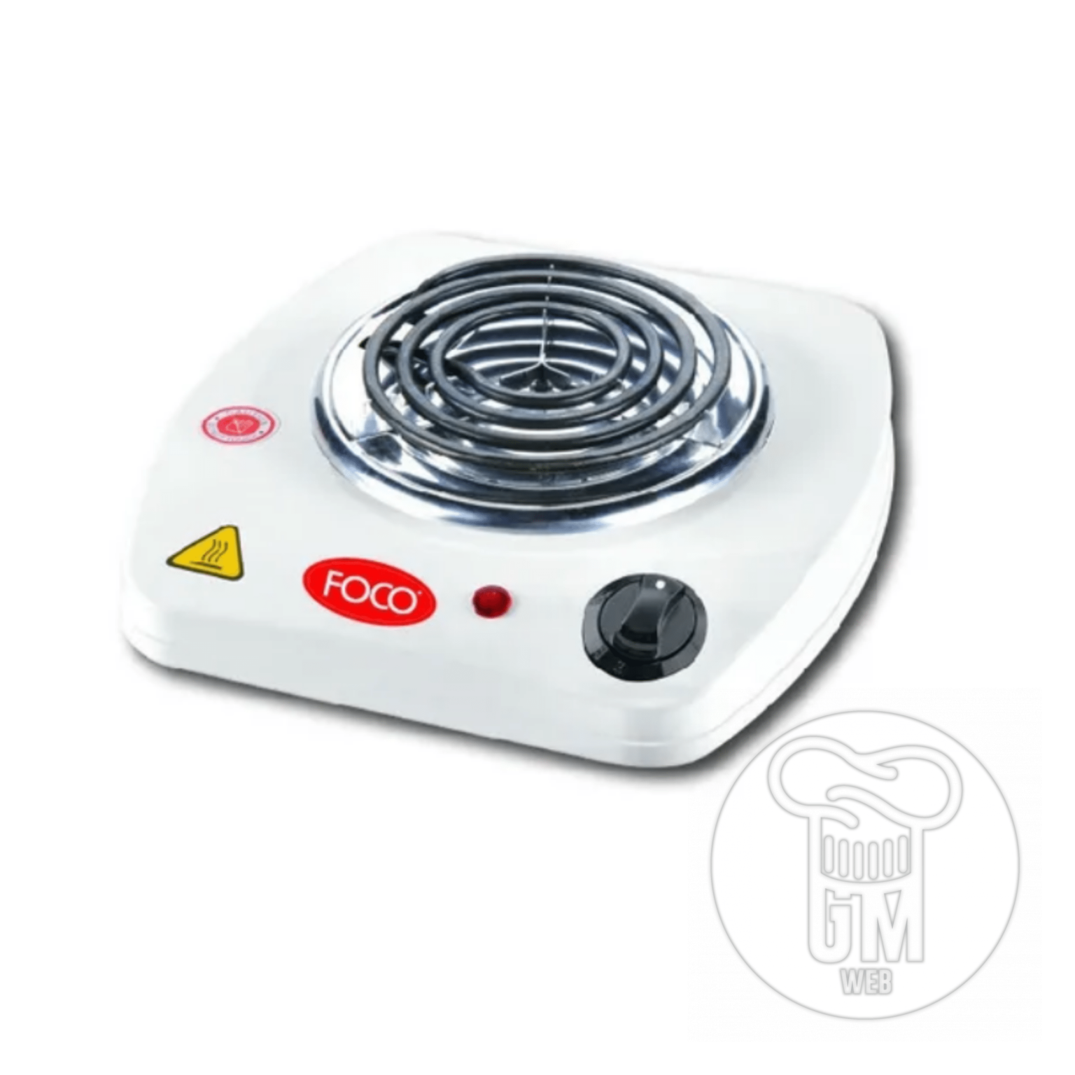 Anafe Eléctrico 1 Hornalla 1500 Watts – Marca FOCO – Gastromercadoweb